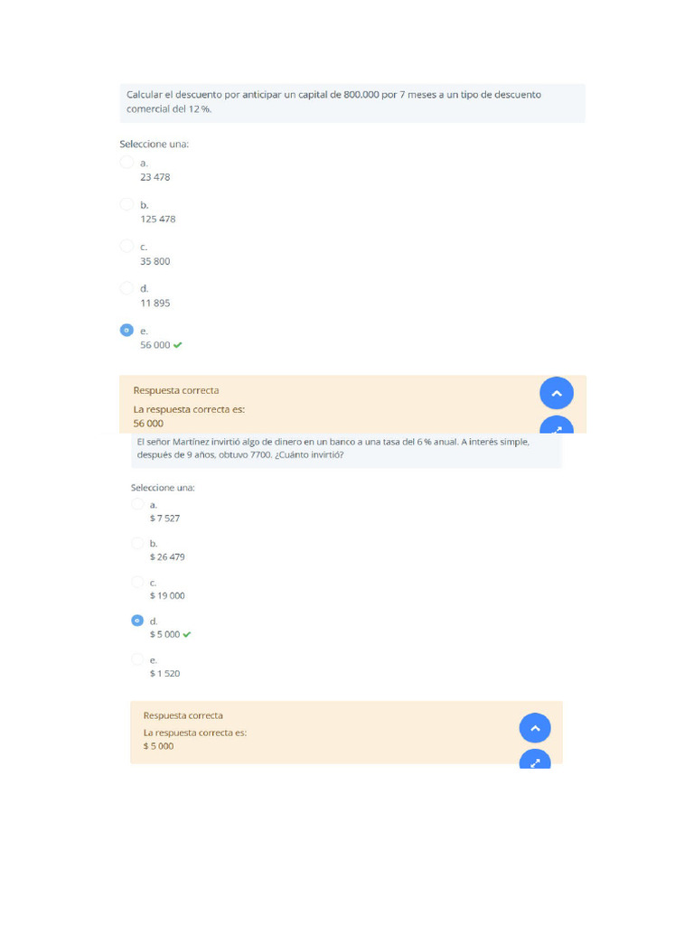 Autoevaluaciones Matematicas | PDF Autoevaluaciones Matematicas | PDF