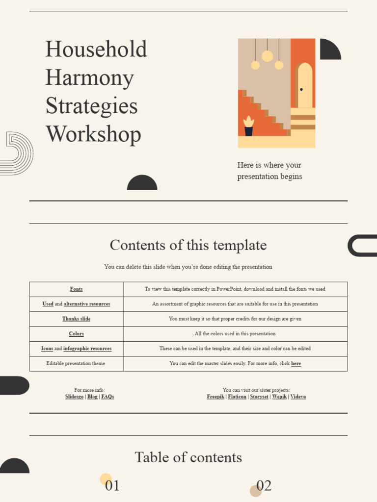 Household Harmony Strategies Workshop by Slidesgo | PDF | Planets | Mercury (Planet)