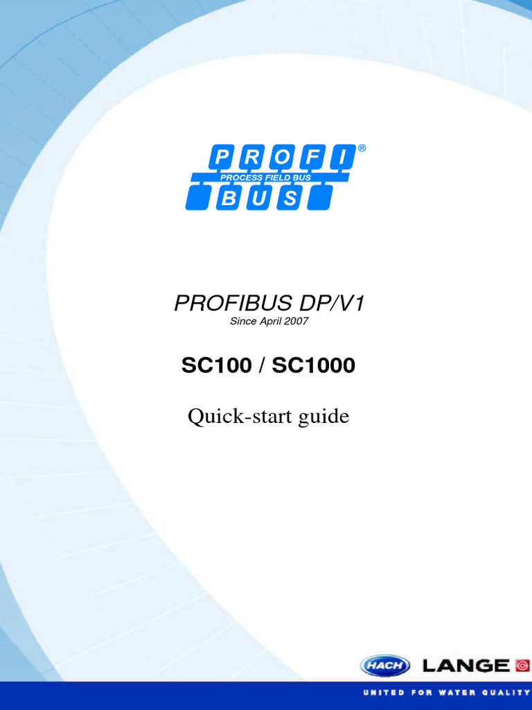 Profibus Quick - Start - Guide | PDF | Integer (Computer Science) | Programmable Logic Controller