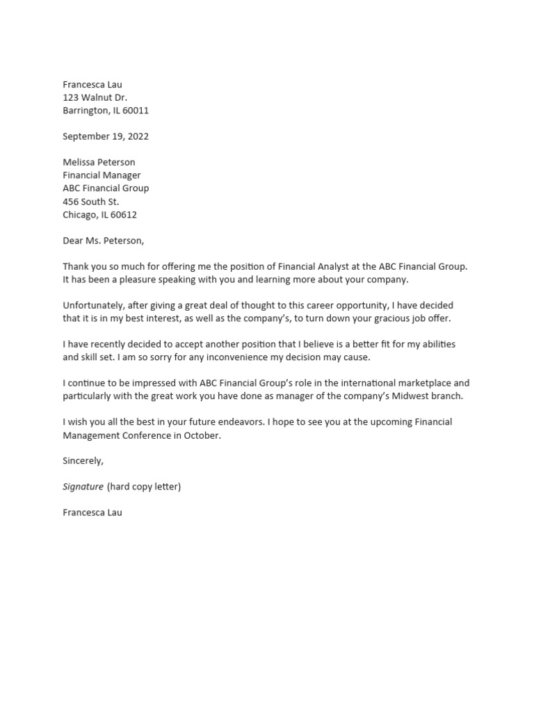 TheBalance Letter 2061404 2022 | PDF | Career & Growth