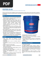 Ficha Tecnica Fester Festegral | PDF | Cemento | Hormigón