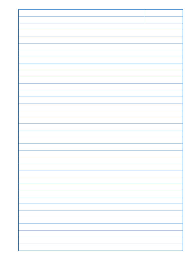 Hoja de Lineas para Imprimir | PDF