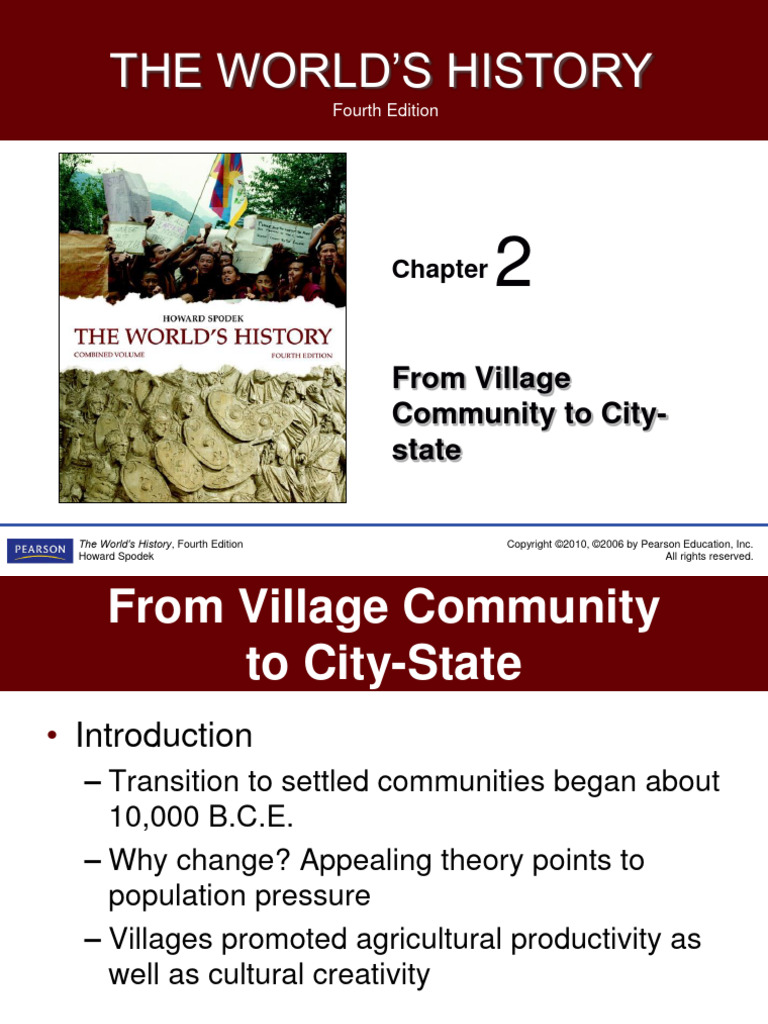 The World'S History: From Village Community To City-State | PDF | Sumer ...