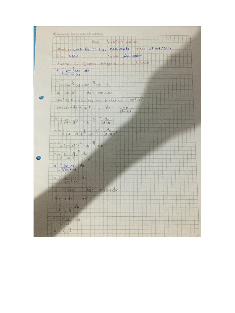 Deber 13 Calculo | PDF