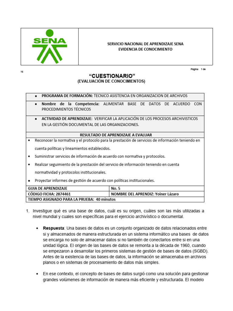 2 Yoiner | PDF | Bases de datos | Microsoft Excel