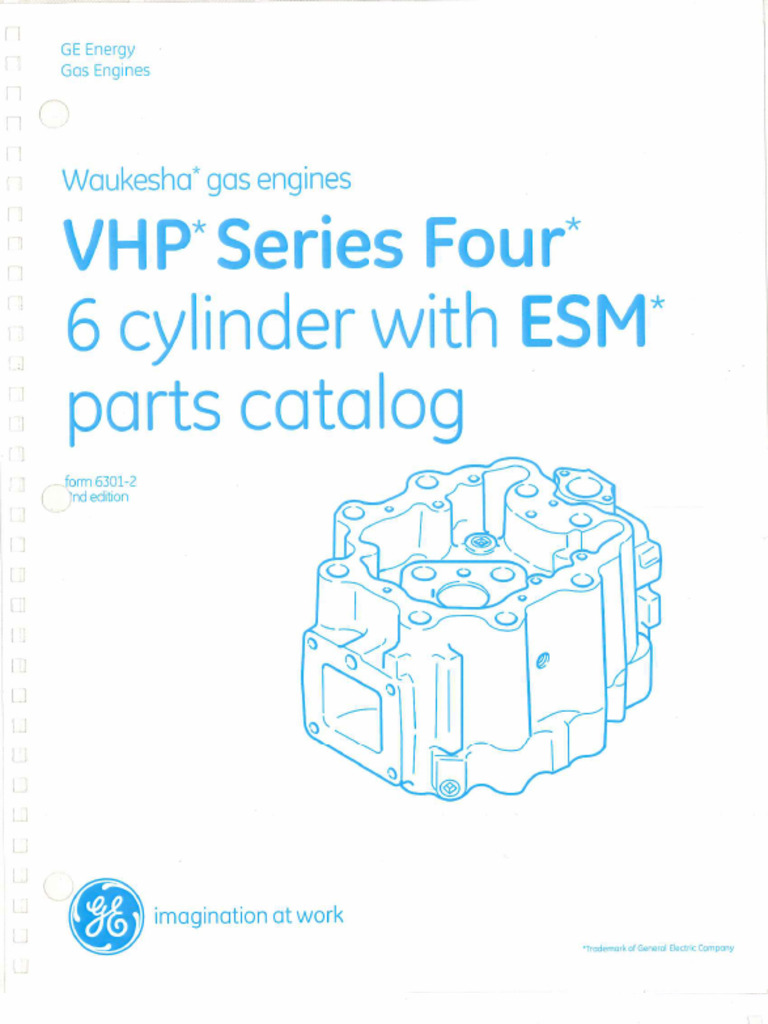VHP Series 4 6 Cylinder Parts Catalog (Form 6301-2) | PDF