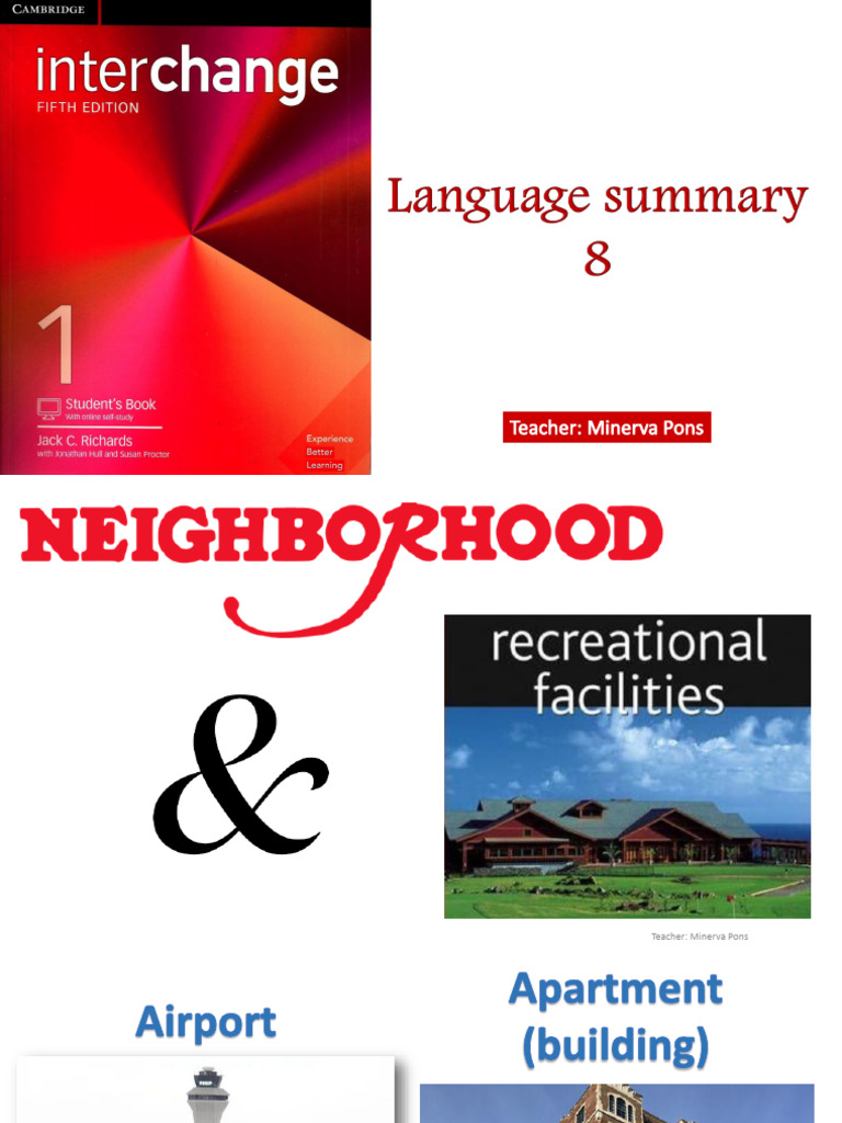 Language Summary 8 - Level 1 | PDF