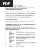 Sintaks Model Pembelajaran | PDF