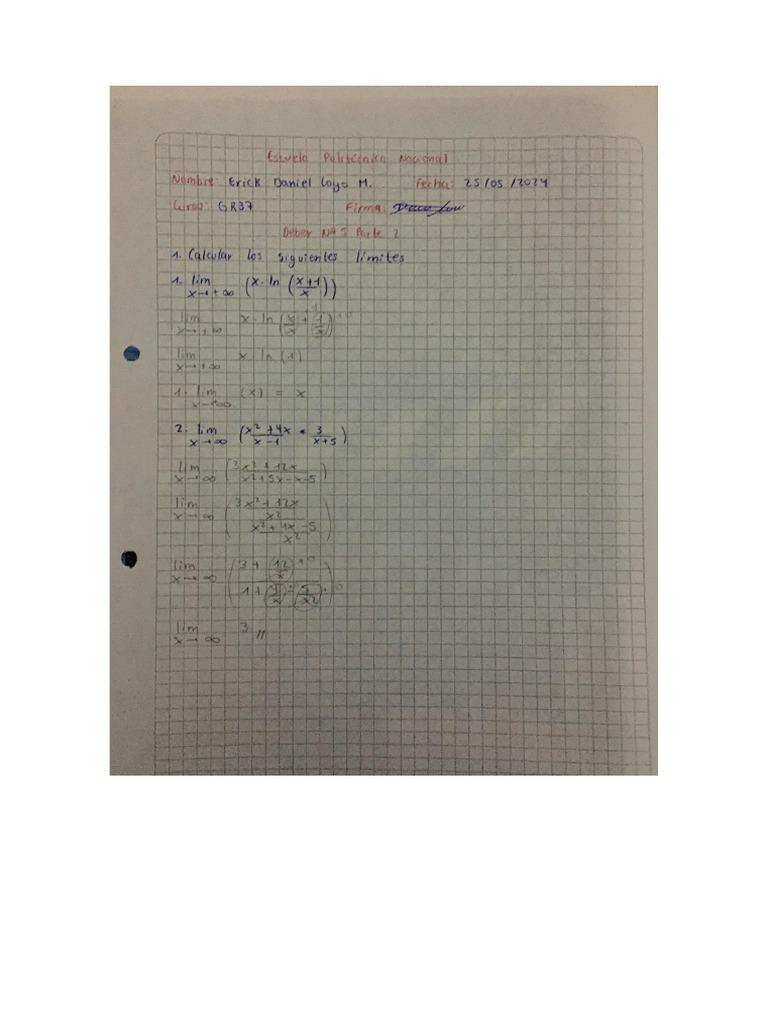 Deber 5.2 Calculo | PDF