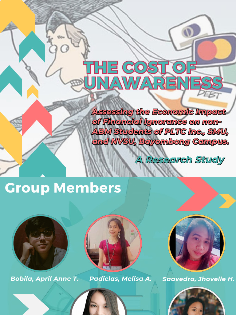 The Cost of Unawareness 1 | PDF | Financial Literacy | Literacy