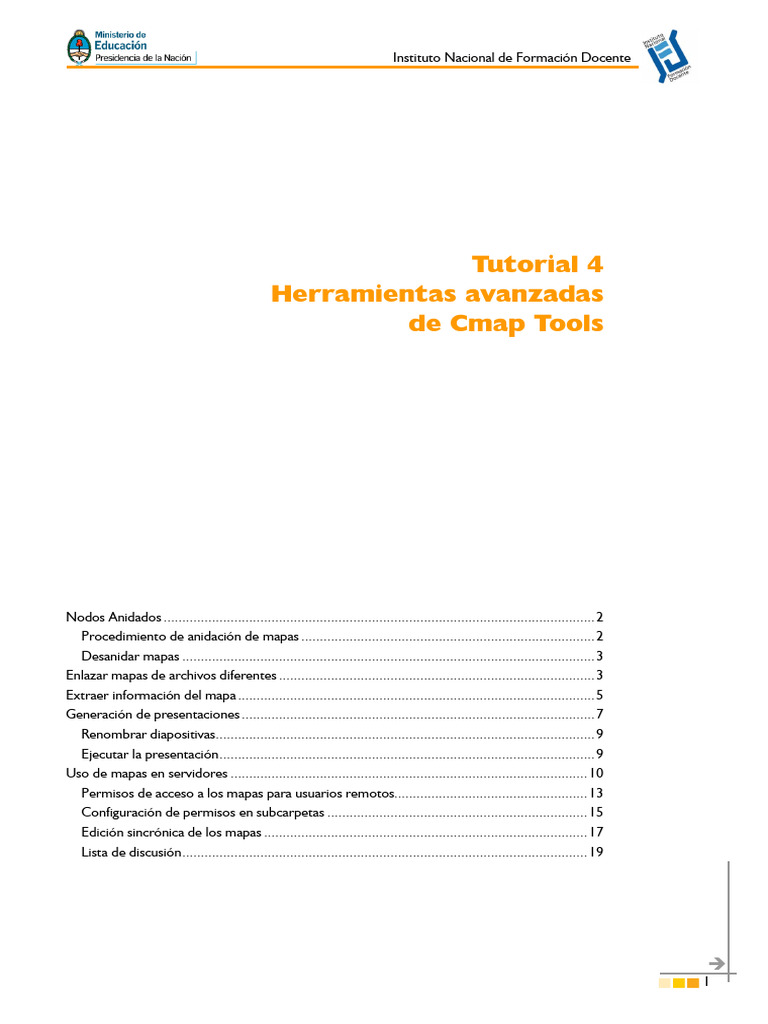 Turorial Avanzado Cmap Tool | PDF | Ventana (informática) | Información