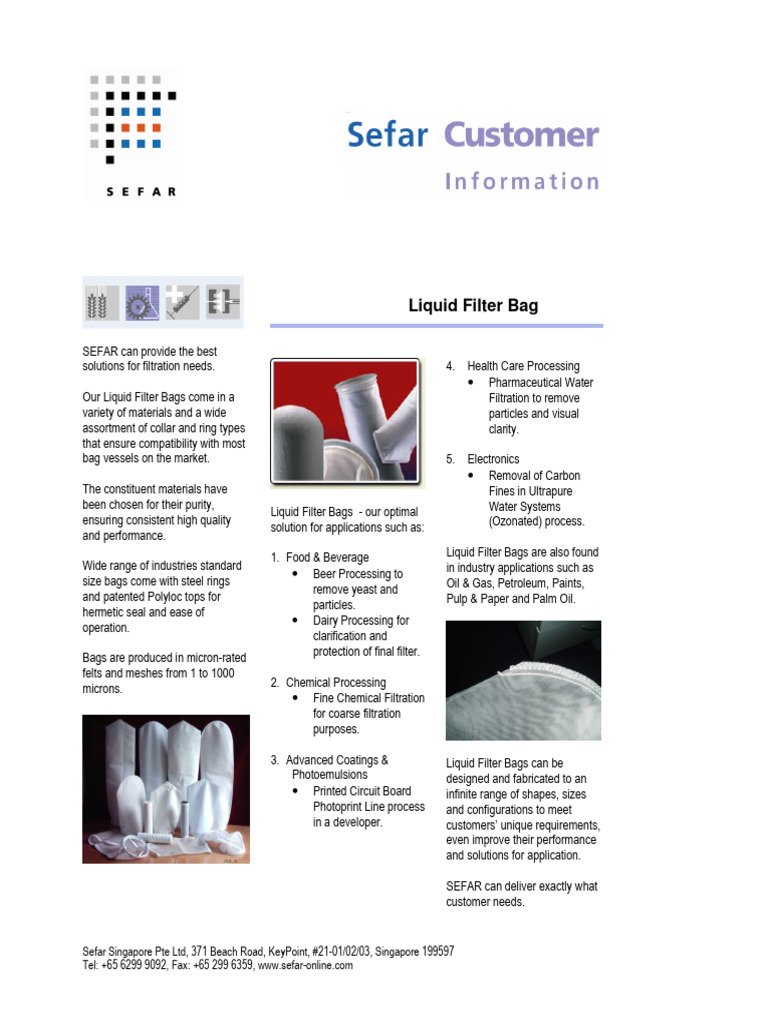 Sefar - Types of Seam | PDF | Filtration | Welding