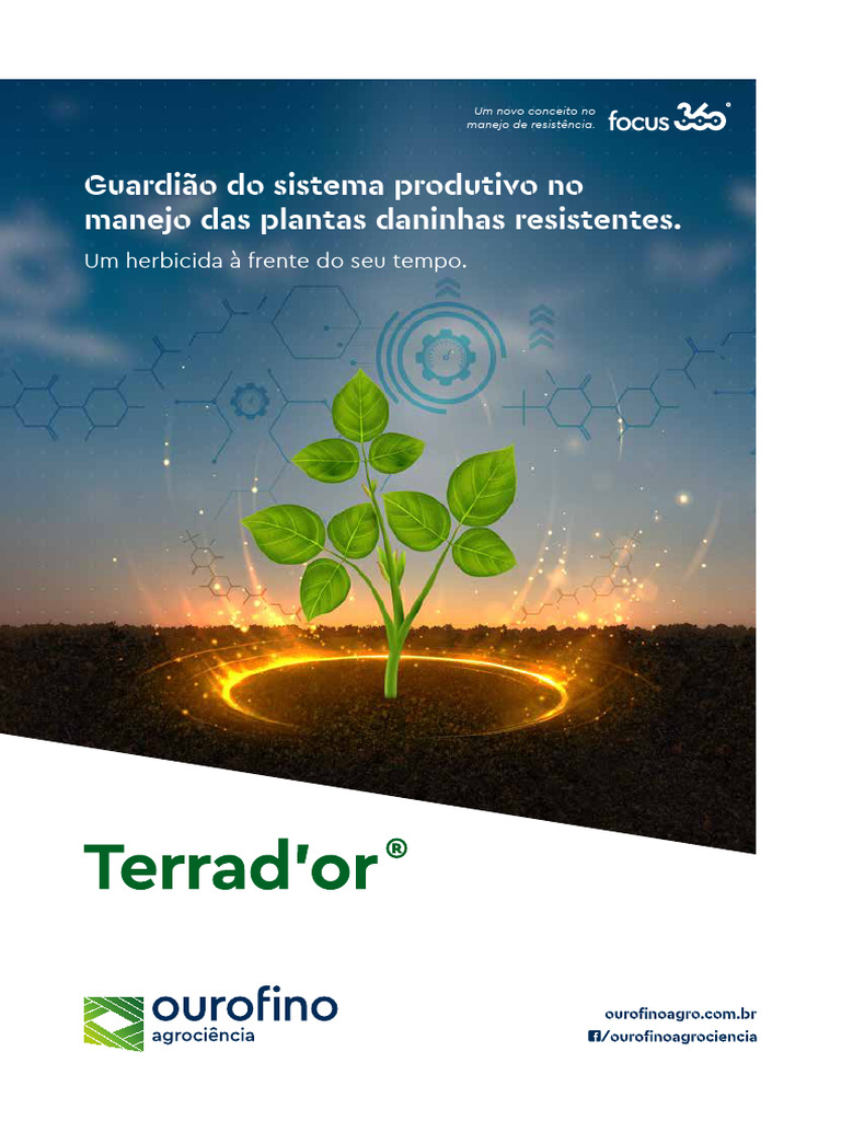 Folheto Herbicida Terrador Soja Milho | PDF