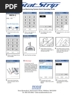 Nova Stat Strip Glucometer CIB 06-24SS Updated Disinfection ...
