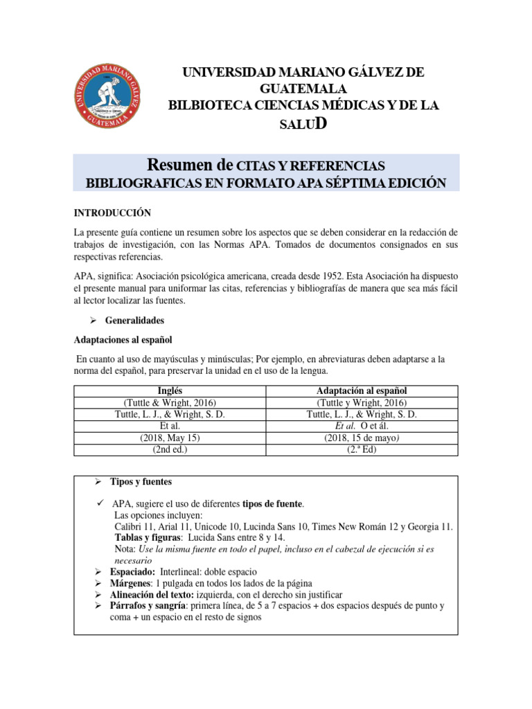 Formato Apa 7 Edición | PDF | Estilo apa | Aprendizaje