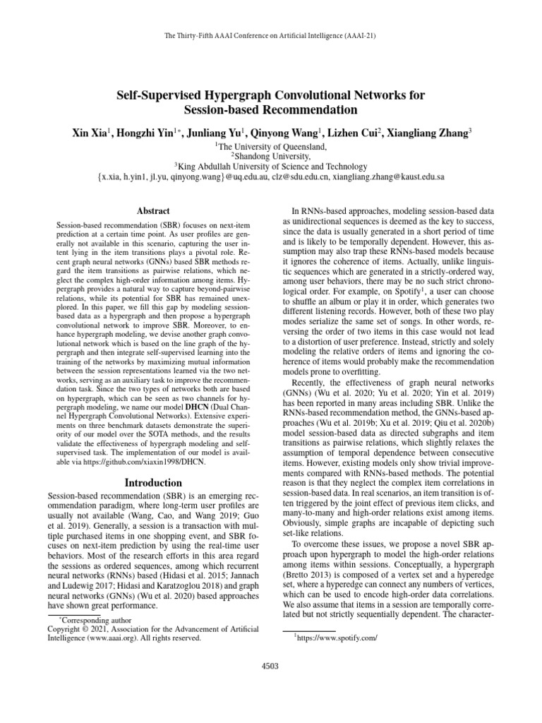 16578-Article Text-20072-1-2-20210518 | PDF | Artificial Neural Network | Vertex (Graph Theory)