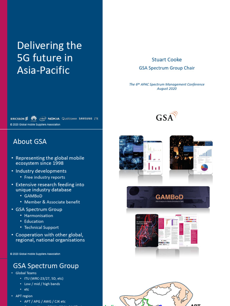 Stuart Cooke - Delivering The 5G Future in Asia-Pacific | PDF ...