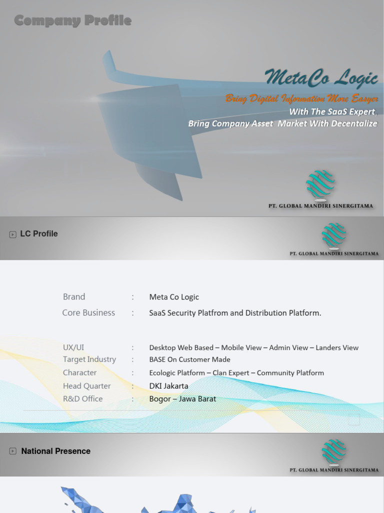 Company Profile MetaCo Logic | PDF | Komputer