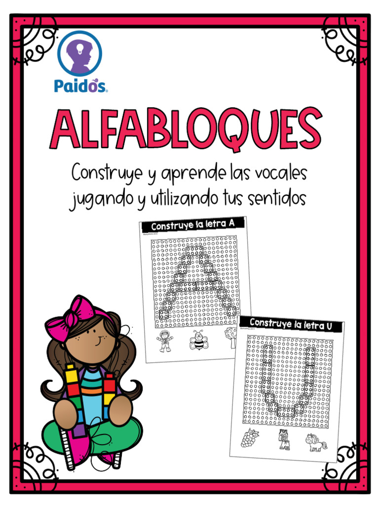 Construye y Aprende Las Vocales Jugando y Utilizando Tus Sentidos | PDF