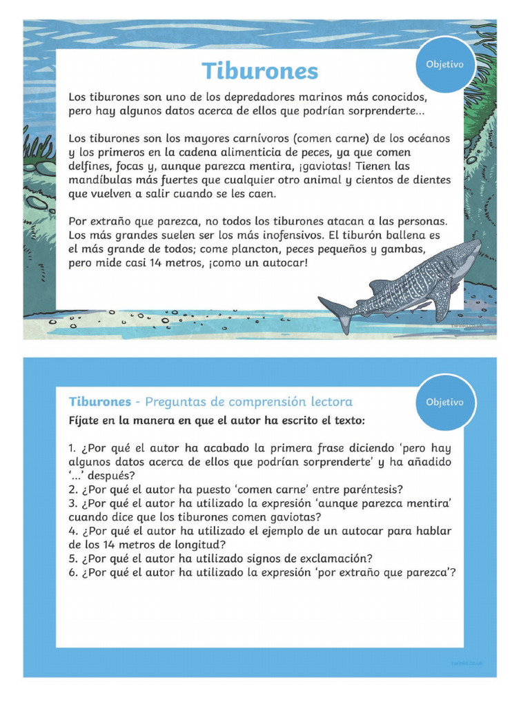 Tiburones | PDF
