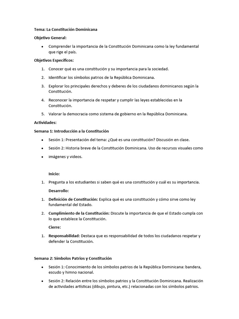 La Constitución Dominicana | PDF | Constitución | Democracia