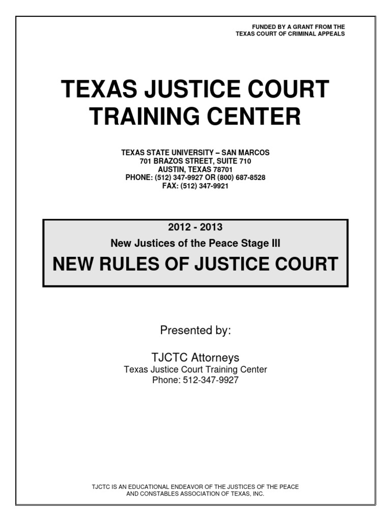 New Rules of Justice Court PowerPoint | PDF | Default Judgment ...