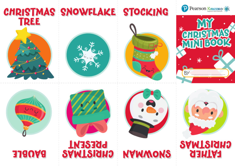 Christmas Mini Book for Kids | PDF