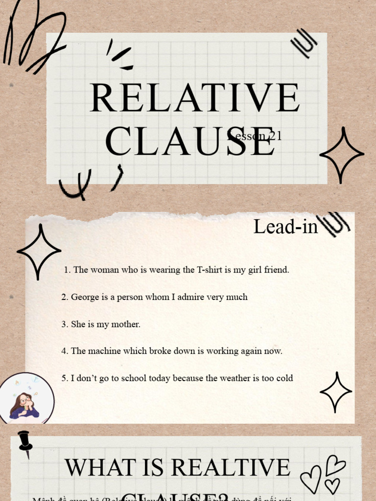 Understanding Relative Clauses in English | PDF | Language Arts ...