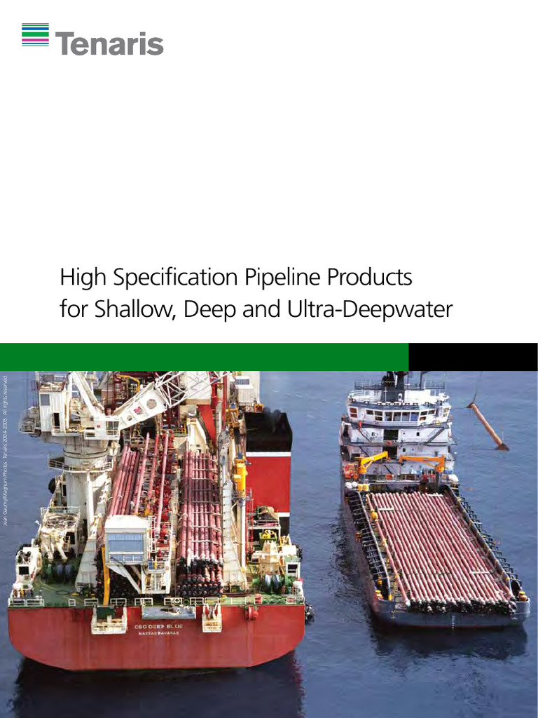 2005 Tenaris High Specification Pipeline Products | PDF | Pipe (Fluid ...