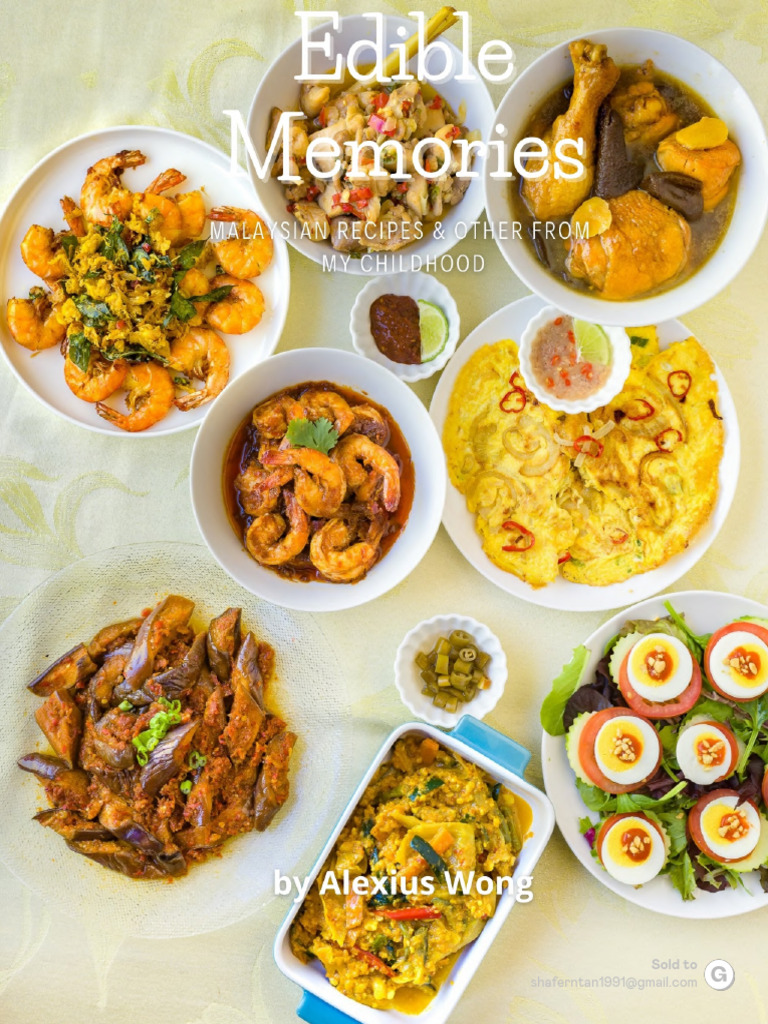 Nyonya Cookbook Recipe Ebook | PDF | Pickling | Sauce