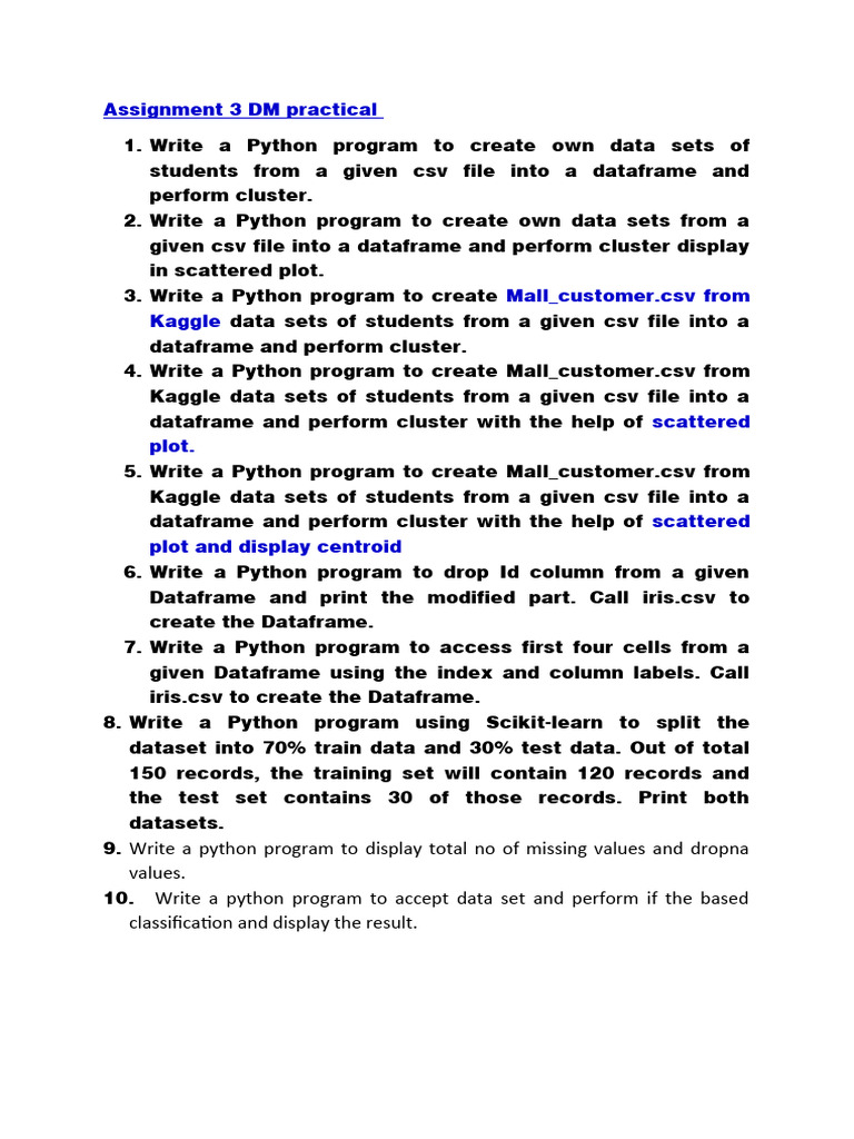 Assignment 3 Dm Practical Pdf 