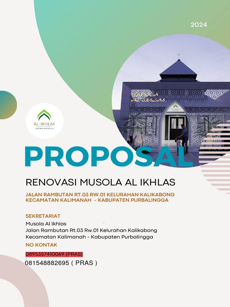 PROPOSAL Musola AL Ikhlas Kalikabong | PDF