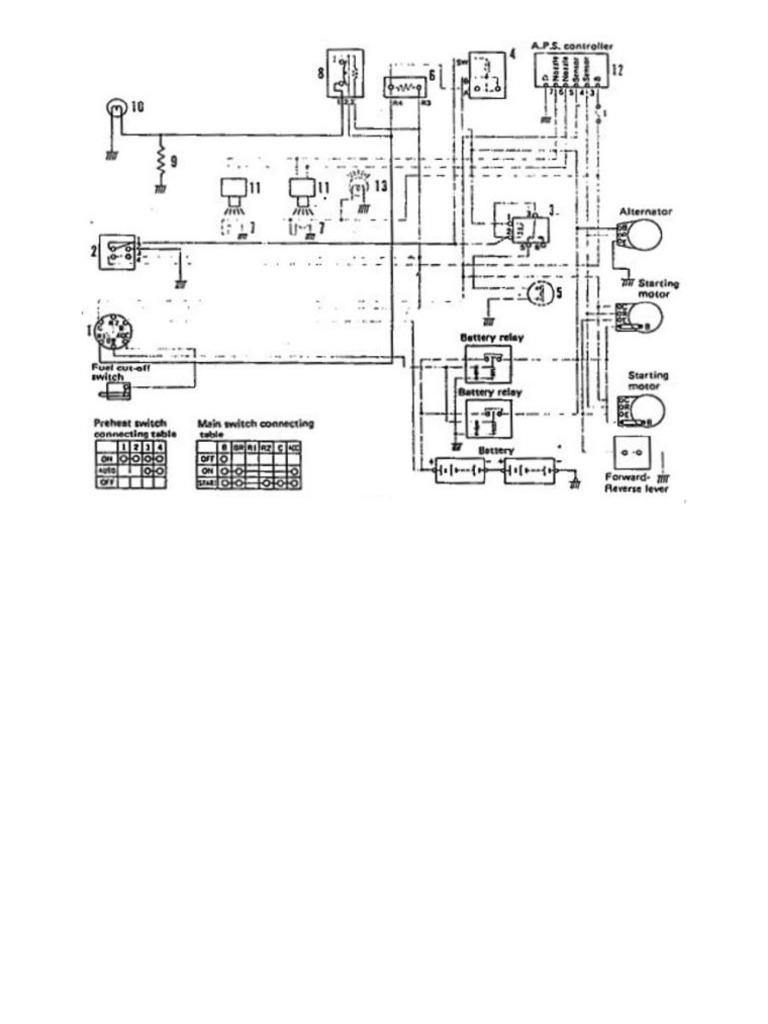 Wiring Diagram APS | PDF