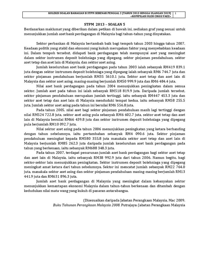Modul Graf P2 STPM 2013-2019 (U) | PDF