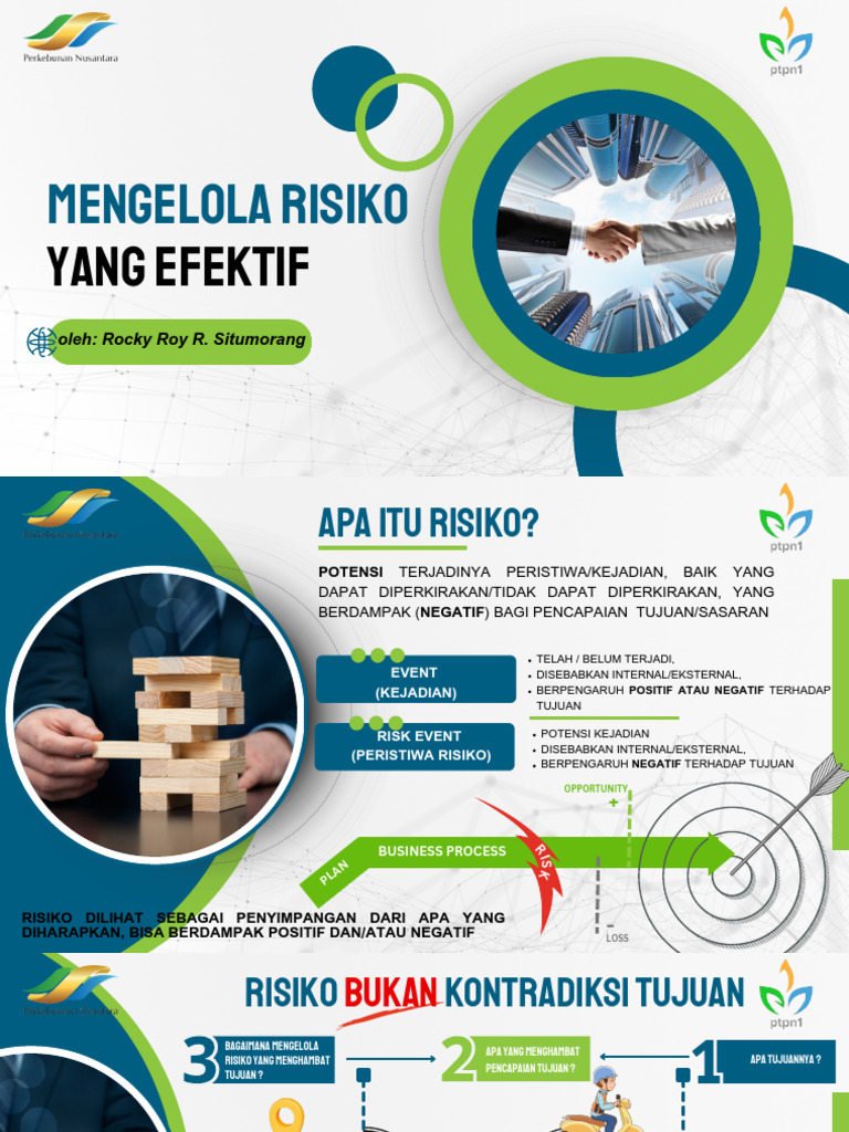 Mengelola Risiko Yang Efektif | PDF