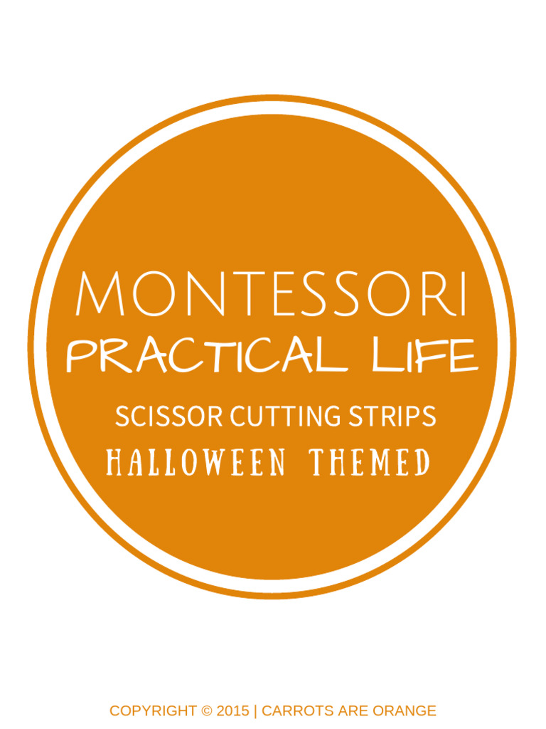 Halloween - Cutting Strips | PDF | Language Arts & Discipline | Home ...