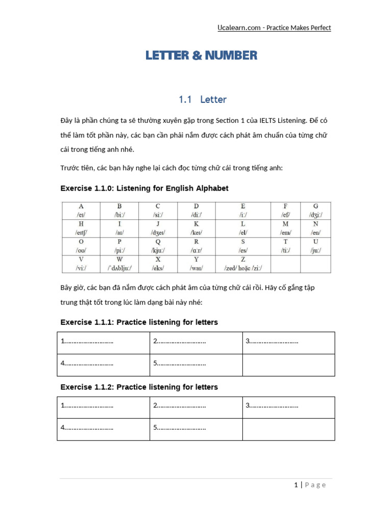 1-Letter & Number | PDF | Interest
