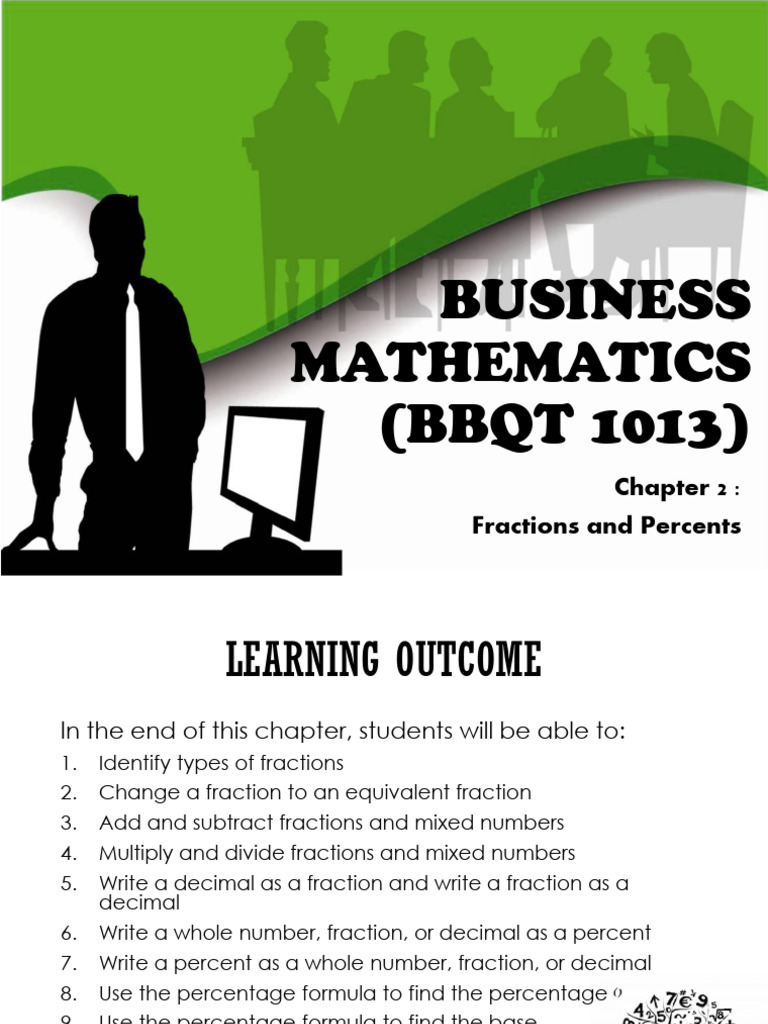 Chapter 2 Fractions and Percents | PDF | Percentage | Mathematics