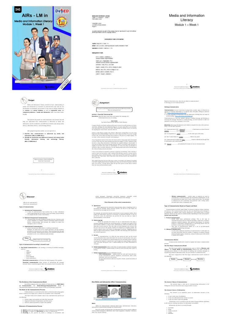 Ready To Print 2 | PDF | Communication | Information