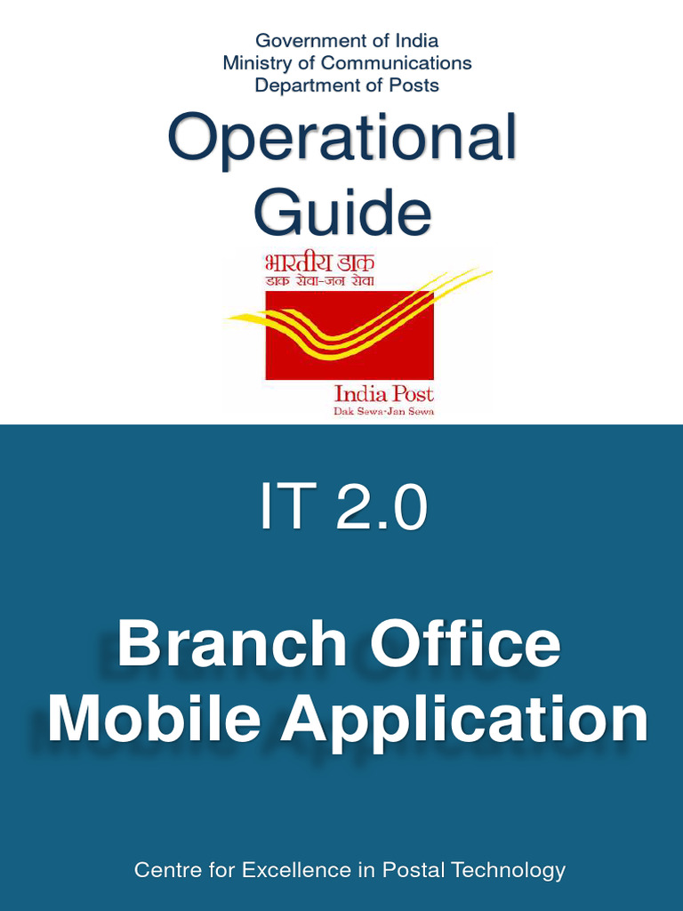 Operational Guide B.O Mobile Application | PDF | Qr Code | Computing
