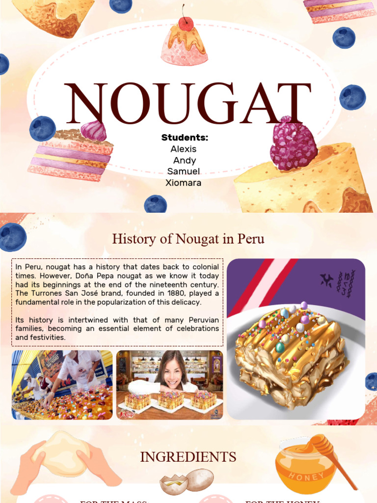 Turrón - Inglés | PDF | Western Cuisine | Food And Drink Preparation