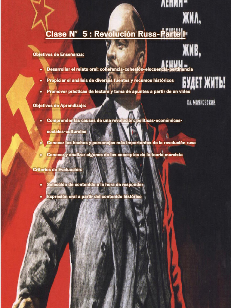 TP CLASE 5 - Revolucion Rusa | PDF | revolución rusa | Bolcheviques