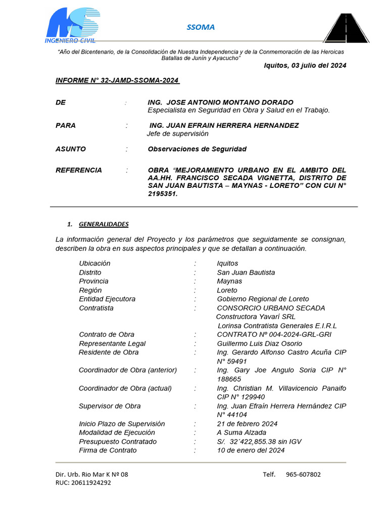 INFORME #32-JAMD-SSOMA-2024 - 03072024 - Observaciones de Seguridad ...