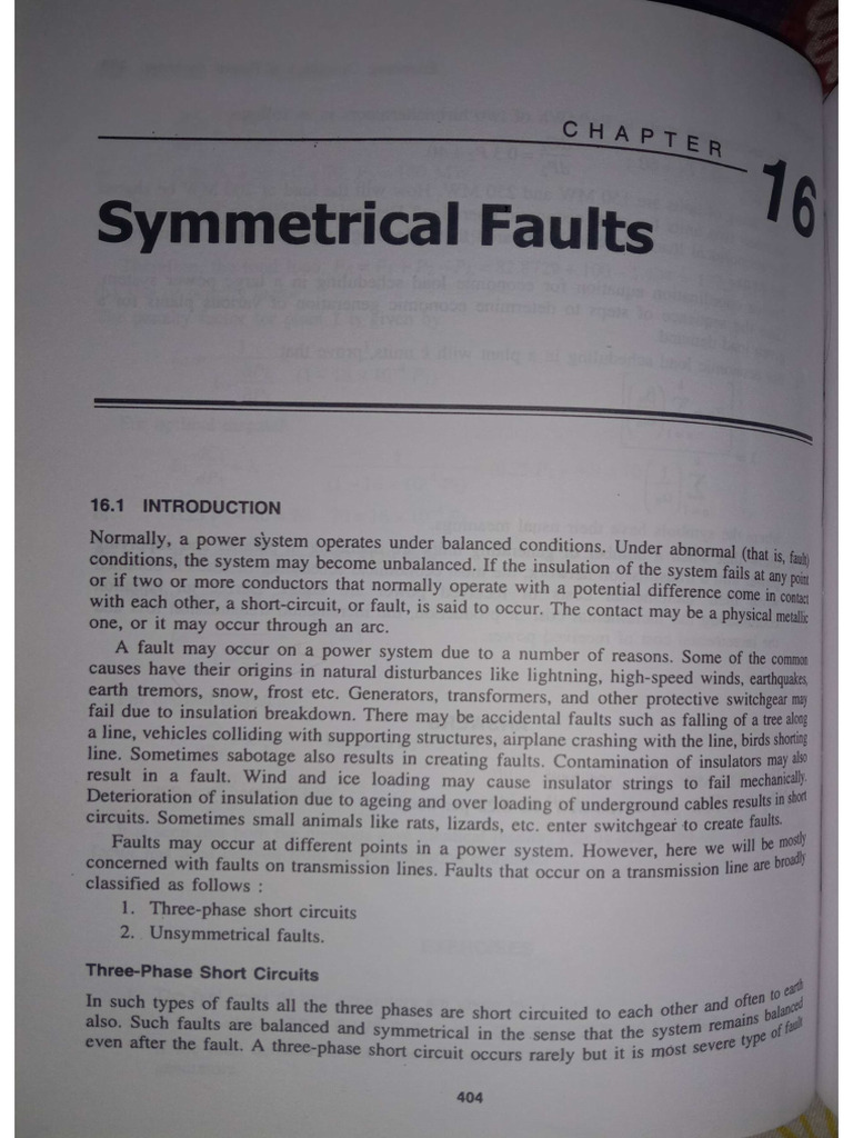 Symm. Fault | PDF