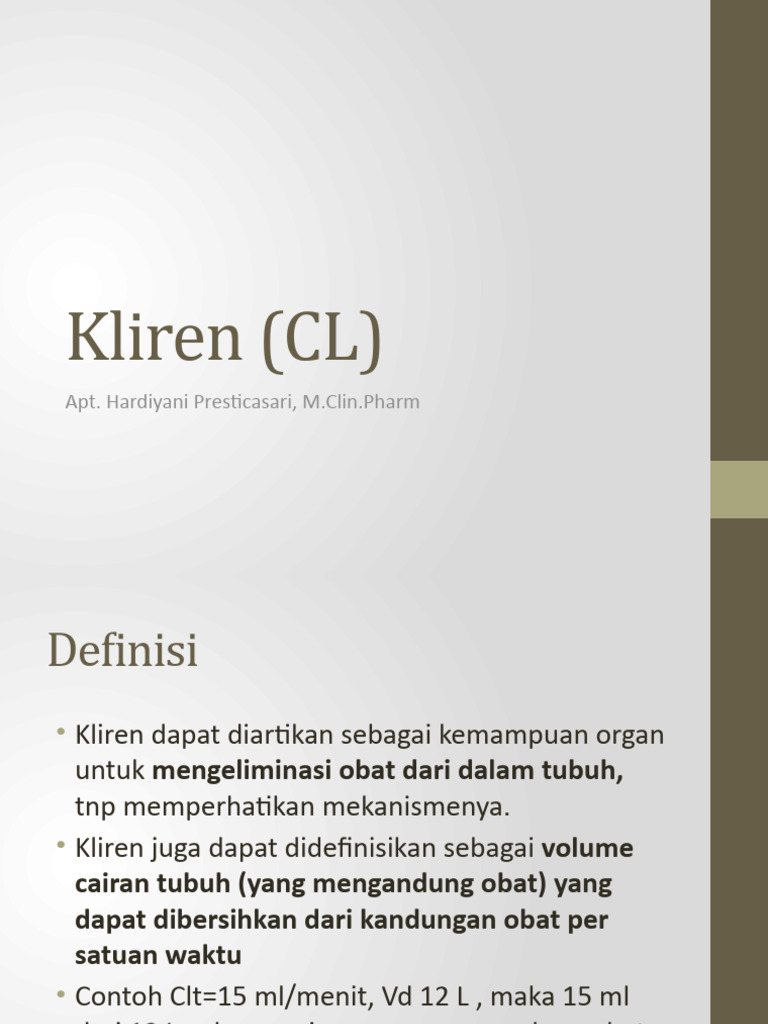 Kliren (CL) | PDF | Pengembangan Diri | Sains & Matematika