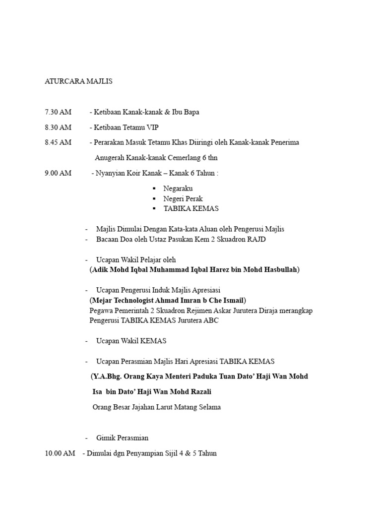 Aturcara Apresiasi | PDF