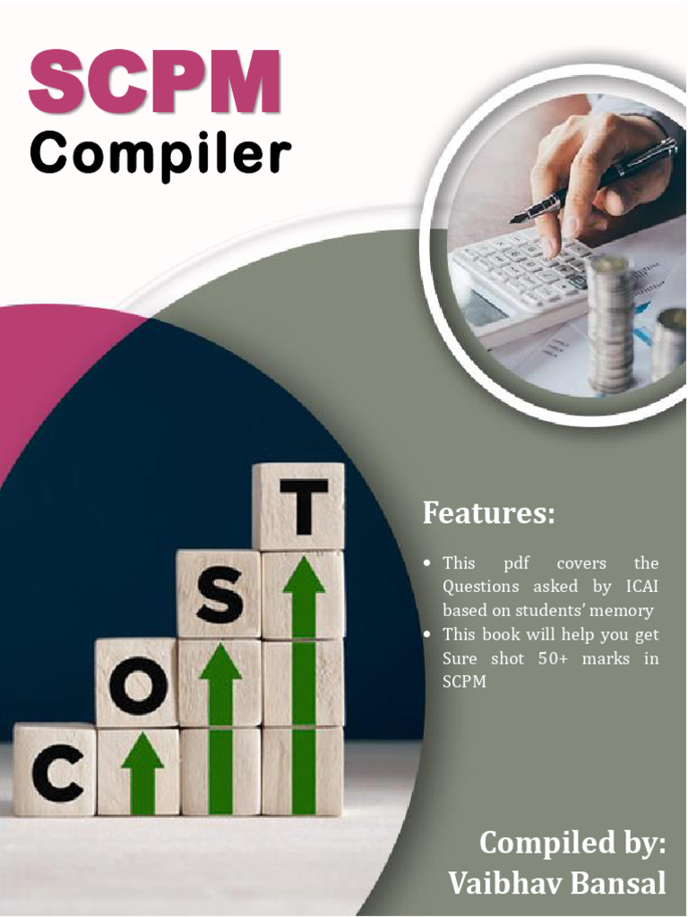 SCPM Compiler by Vaibhav Bansal | PDF | Strategic Management | Marketing