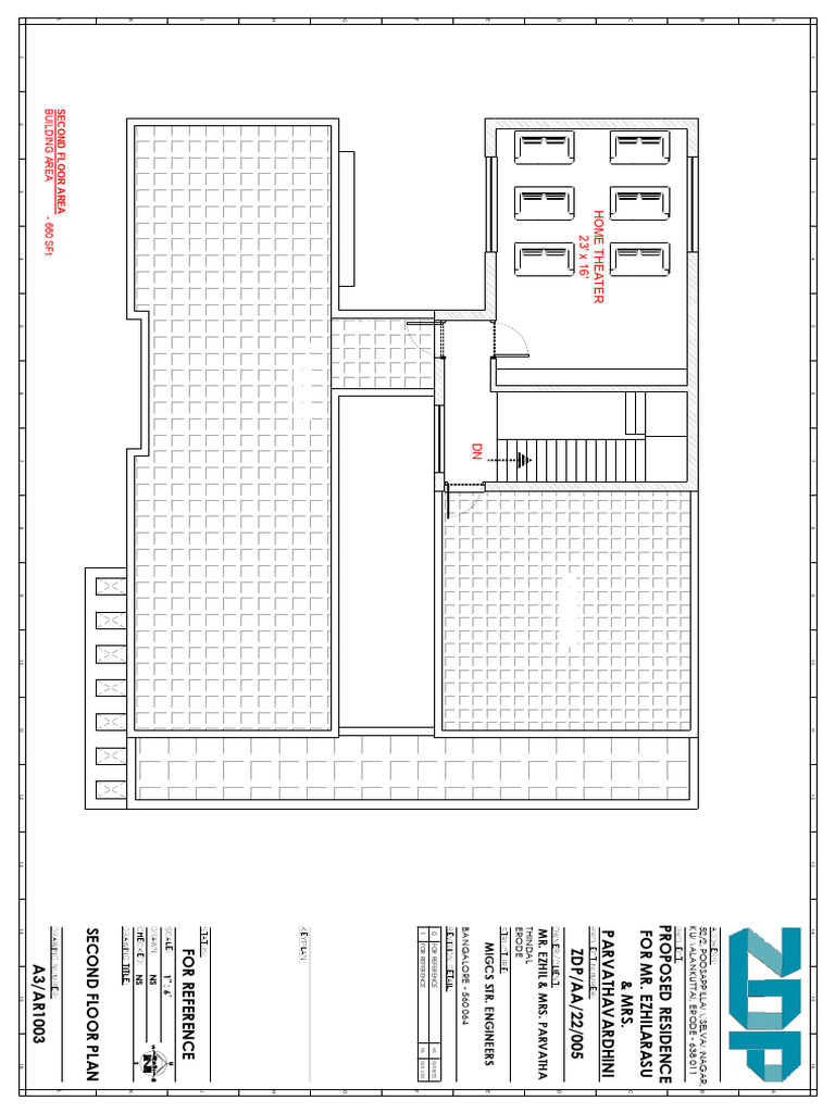 AR1003 - Second Floor Plan | PDF