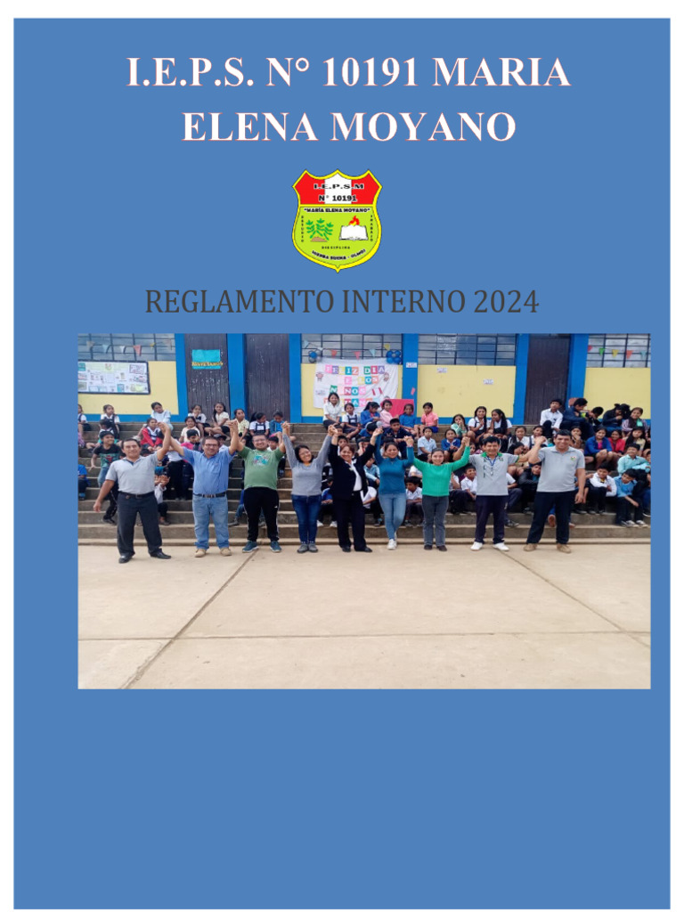 Reglamento Interno 2024 | PDF | Evaluación | Escuelas