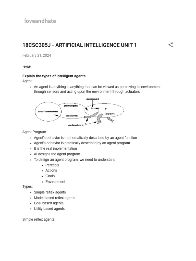 Artificial Intelligence Pdf Artificial Intelligence Intelligence Ai And Semantics